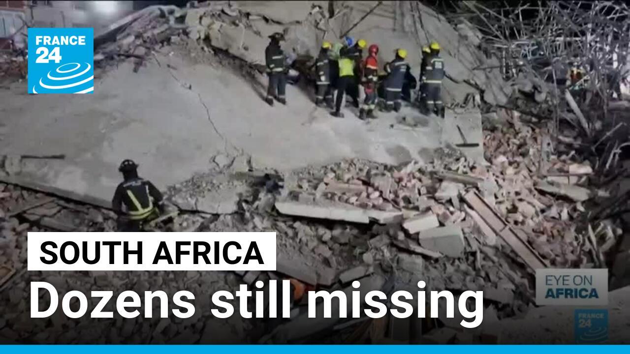 South Africa: Dozens still missing after Monday's building collapse - France 24